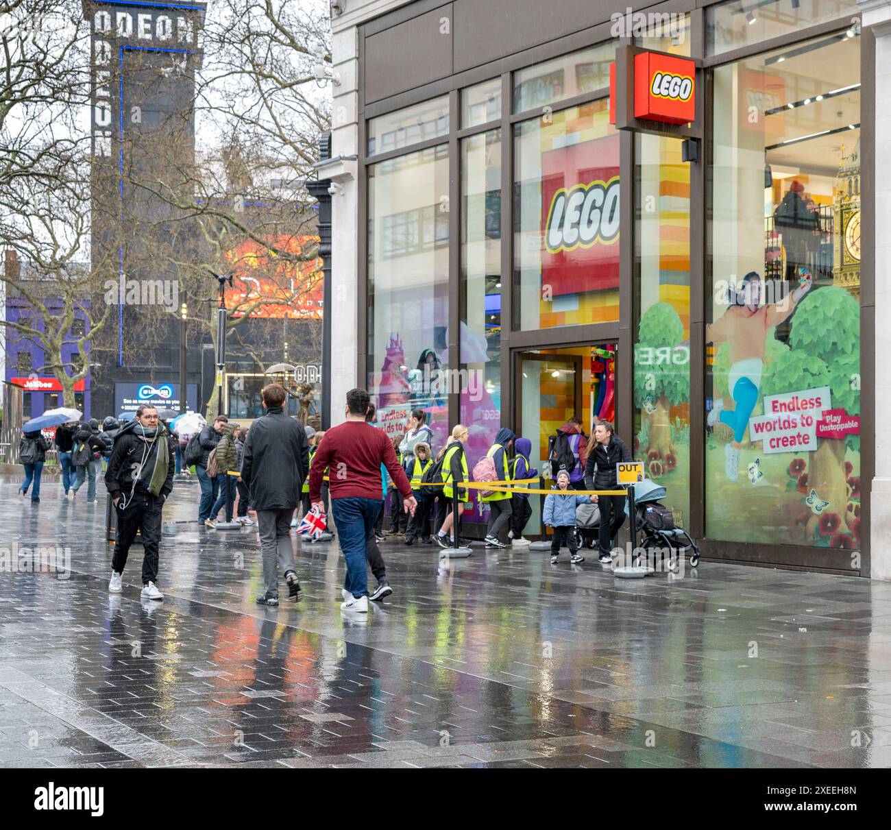 London, UK - March 22, 2024 : The LEGO Store, Leicester Square, London ...