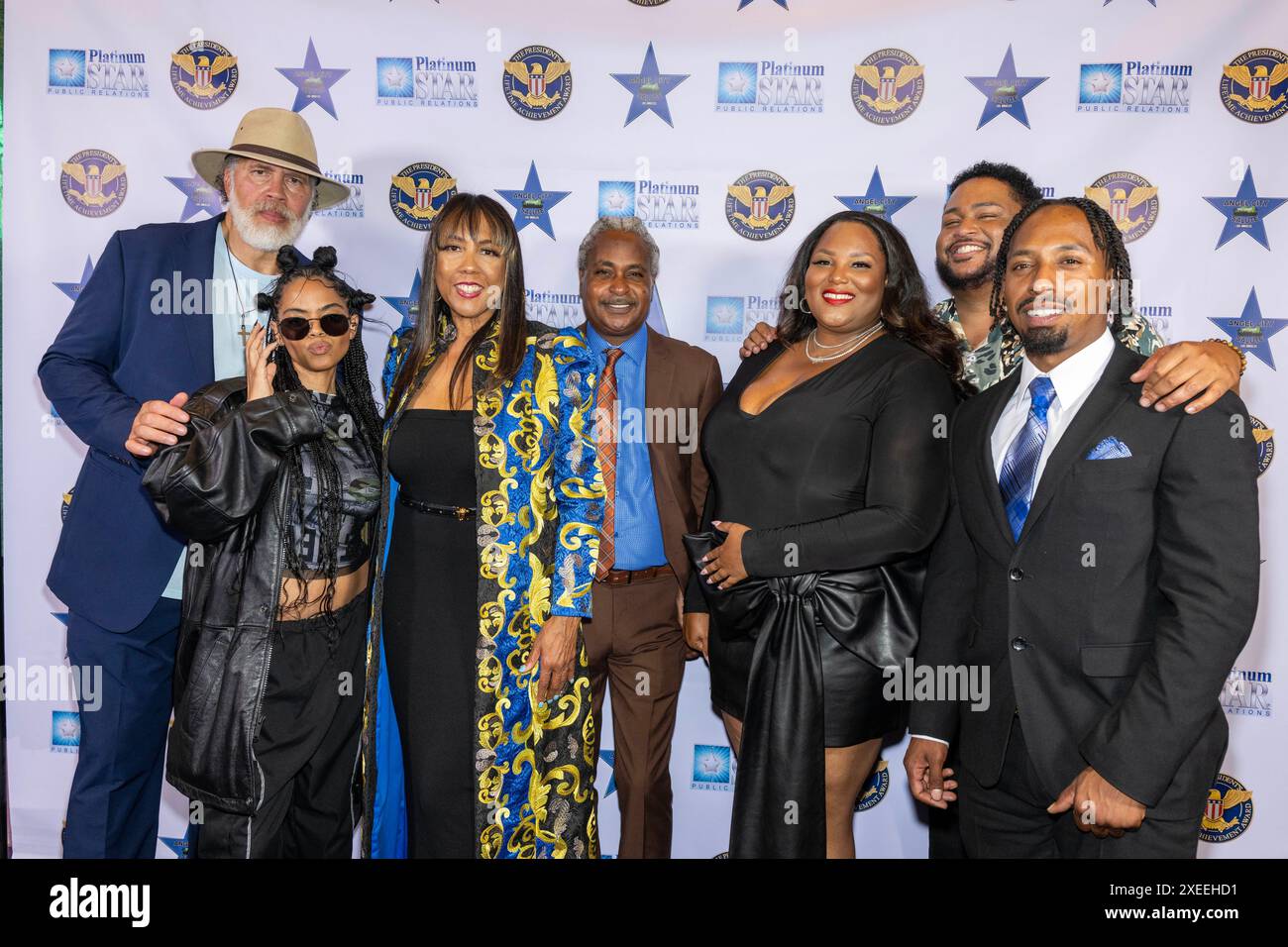 2024 angel city salute hi-res stock photography and images - Alamy