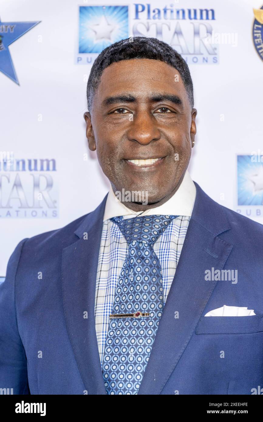 Hollywood, USA. 26th June, 2024. Actor Idrees Degas attends 2024 Angel ...