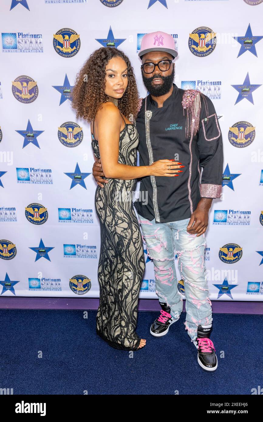 Hollywood, USA. 26th June, 2024. Restaurateur Chef Lawrence Page ...