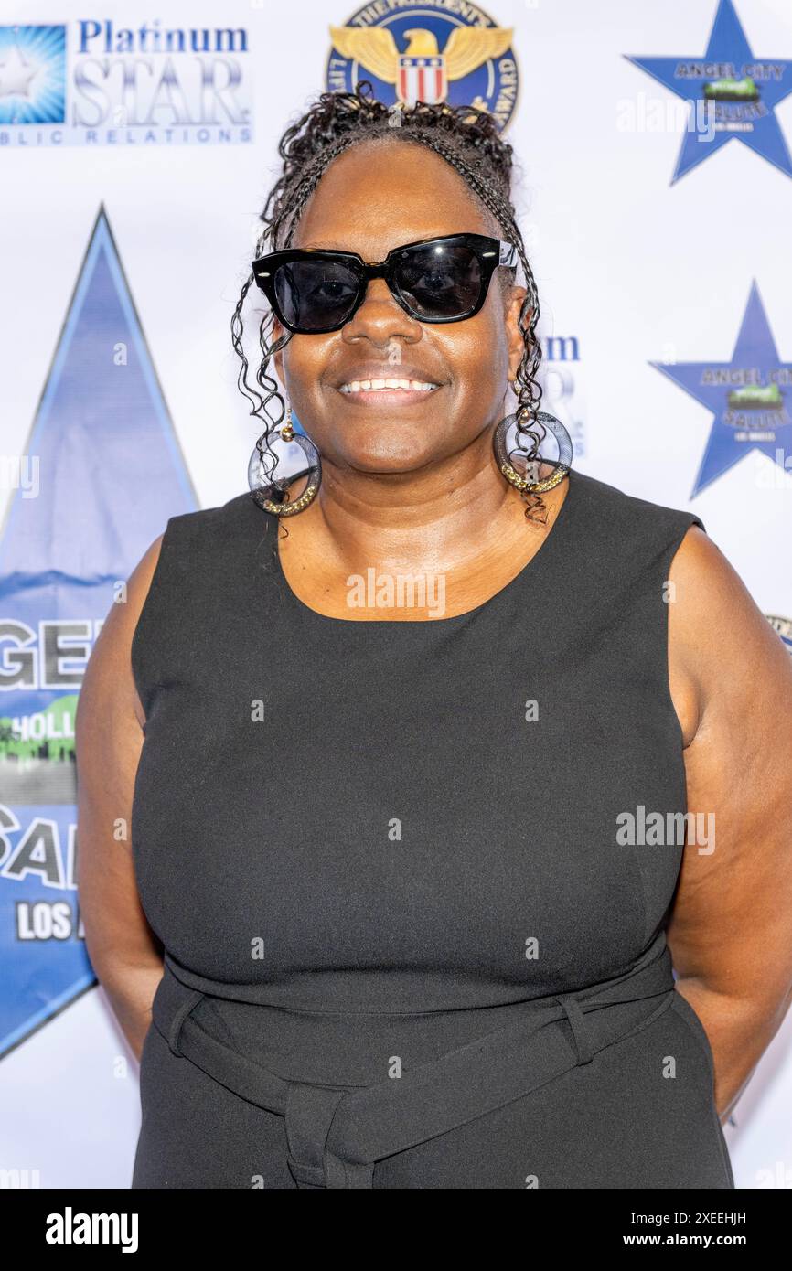 Author Sheilah Kimble attends 2024 Angel City Salute Awards ...