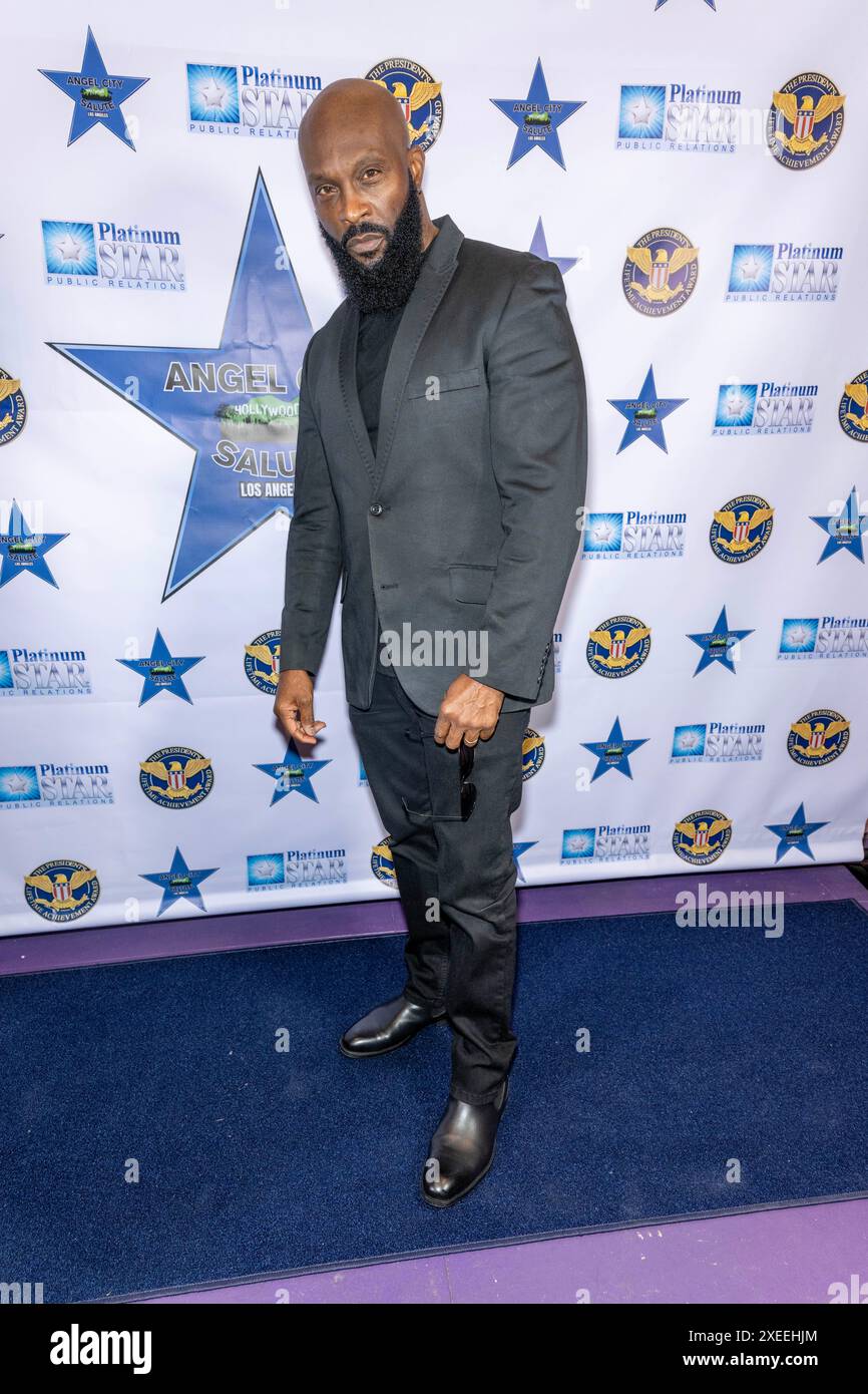 Hollywood, USA. 26th June, 2024. Actor Jerome Ro Brooks attends 2024 ...