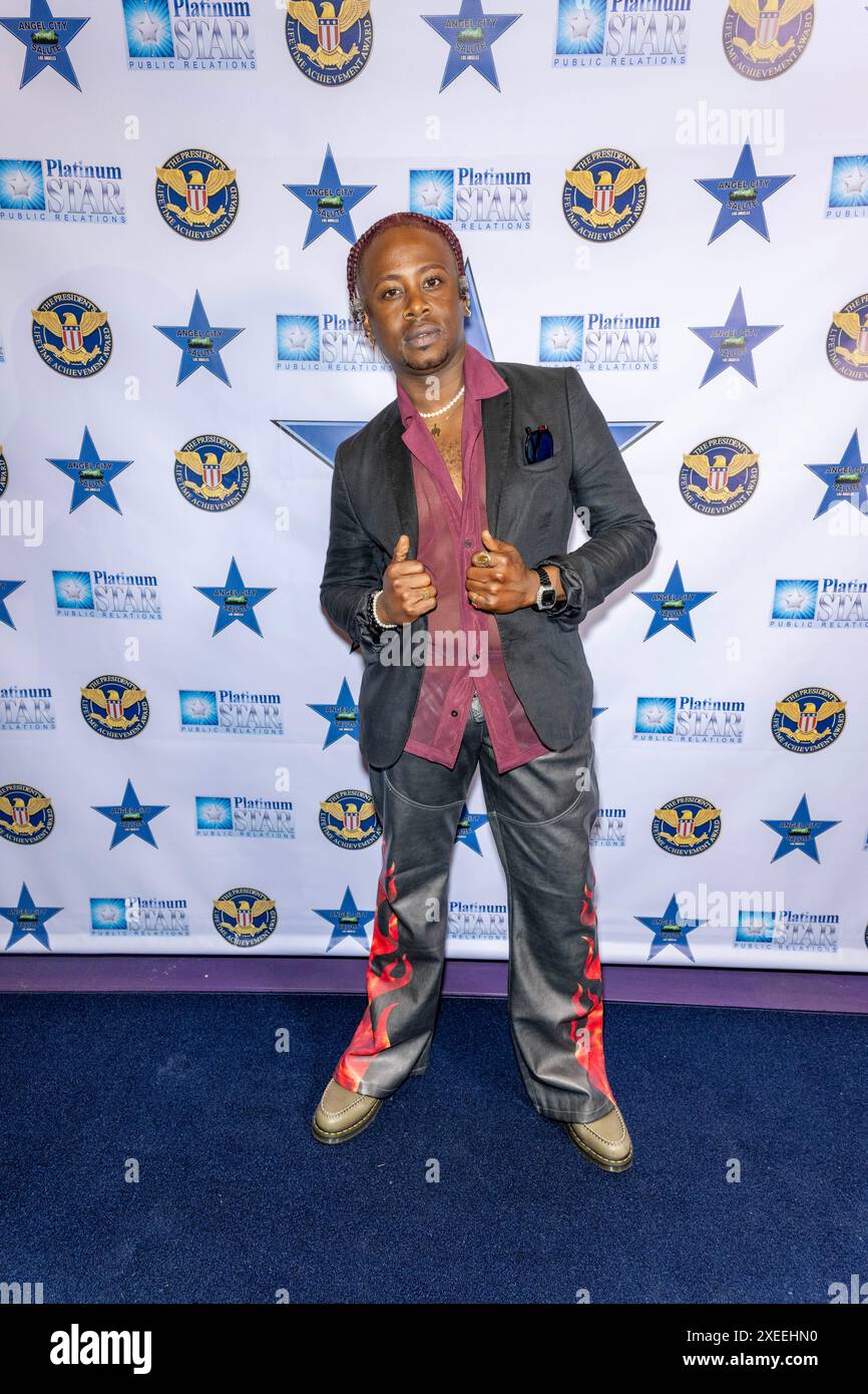 Hollywood, USA. 26th June, 2024. Comedian Quan'darius Padilla attends ...