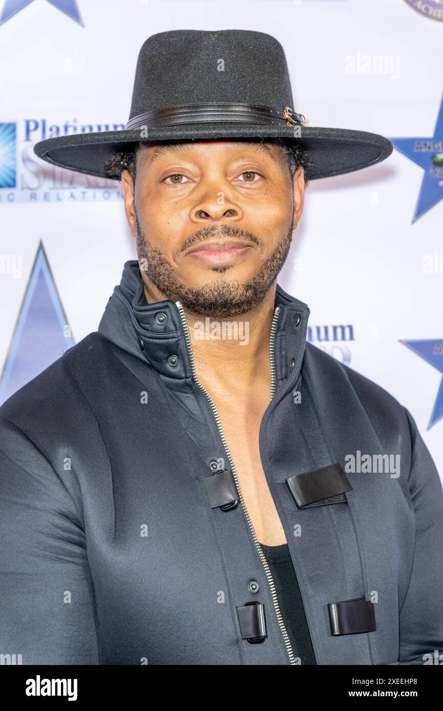 Writer/Director Larry Perry attends 2024 Angel City Salute Awards ...