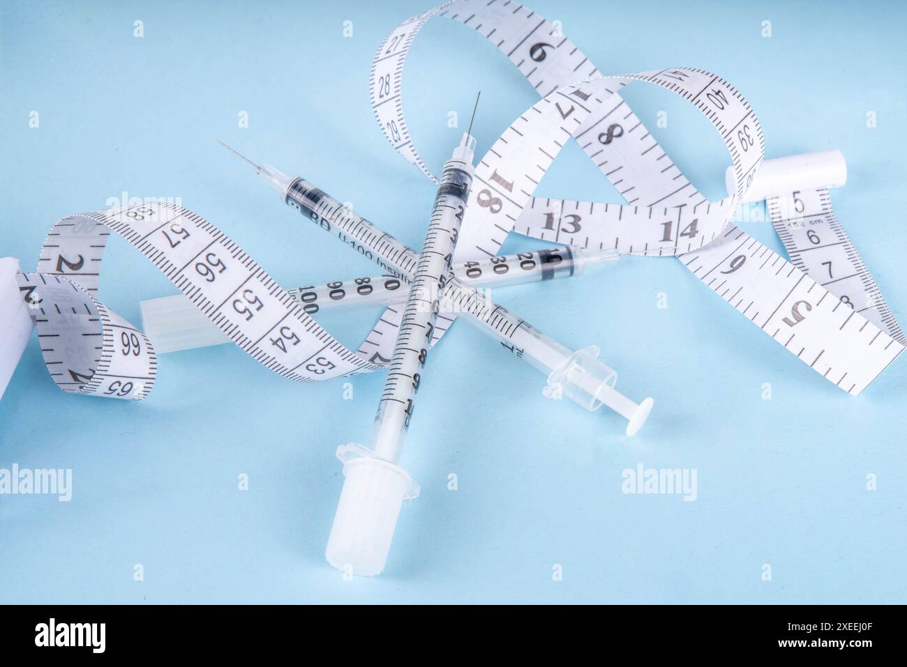 Weight loss injection. Insulin resistance, diabetes, slimming healthy ...