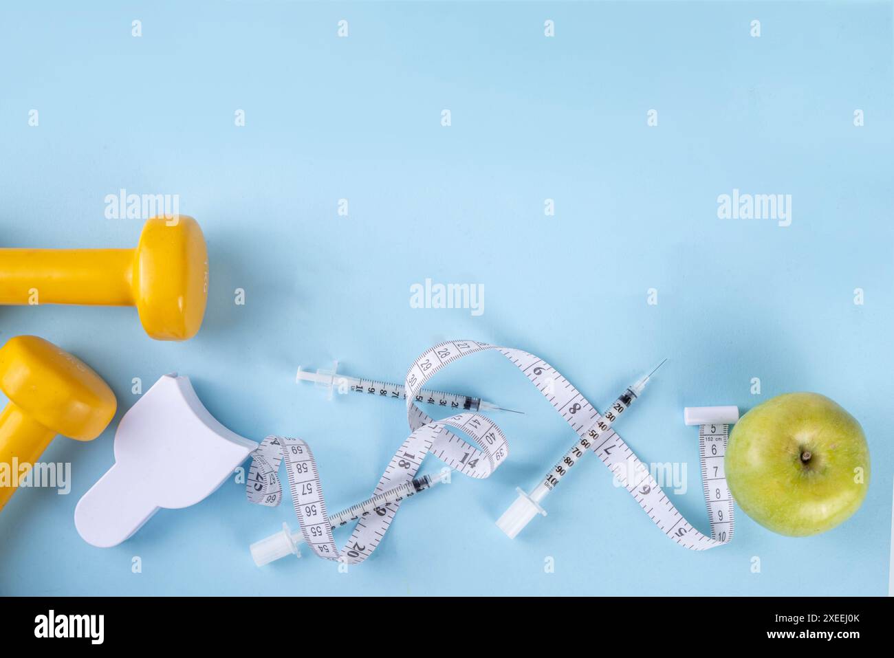 Weight loss injection. Insulin resistance, diabetes, slimming healthy ...