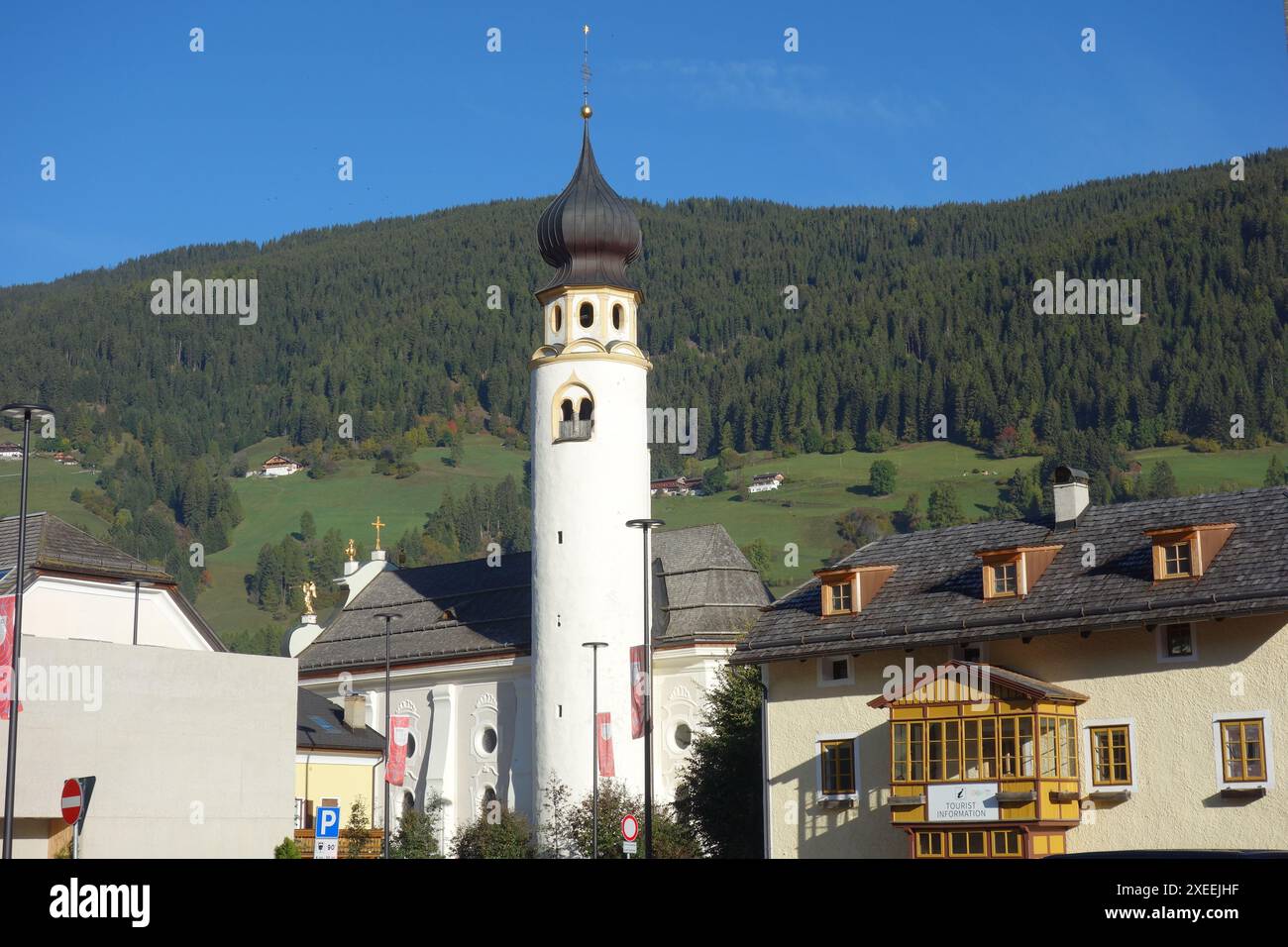 Pfarrkirche st michael innichen hi-res stock photography and images - Alamy