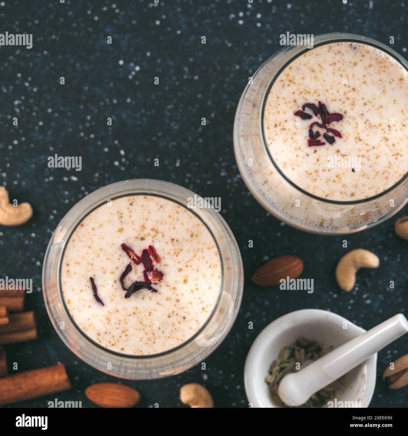 Thandai glass hi-res stock photography and images - Alamy