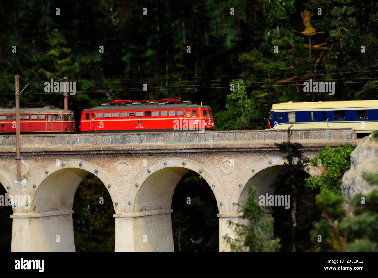 Model railway almost like the real thing Stock Photo - Alamy