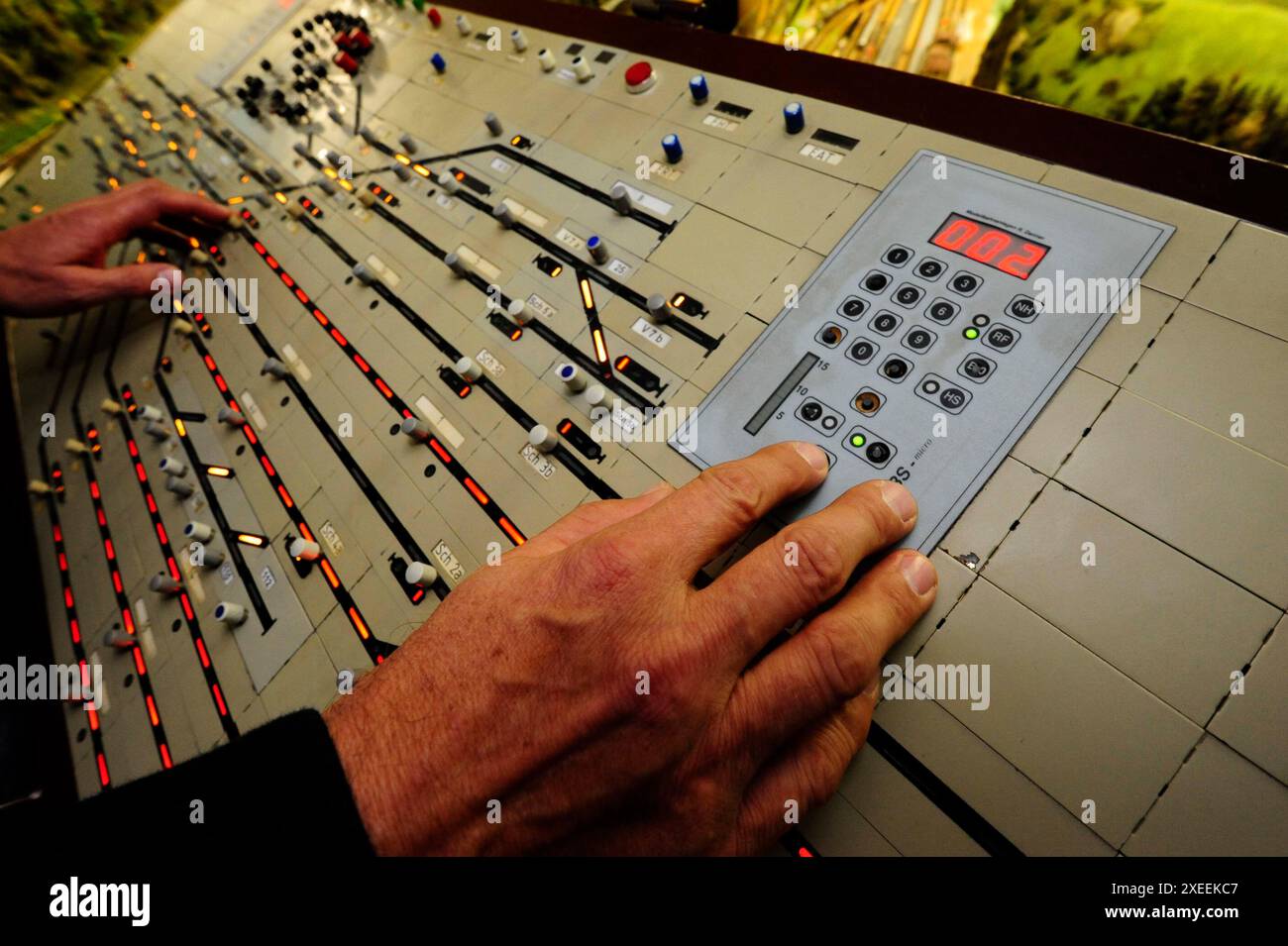 Model railway almost like the real thing Stock Photo - Alamy