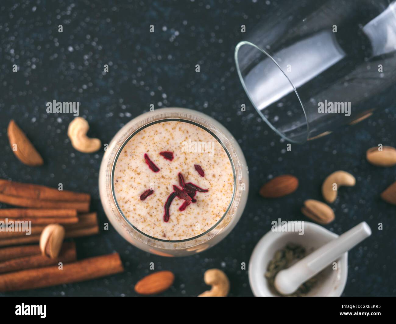 Thandai glass hi-res stock photography and images - Alamy