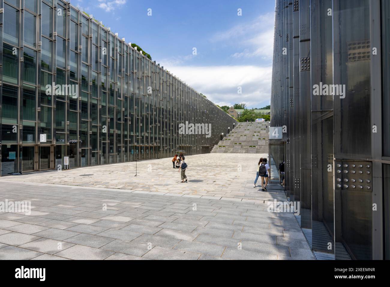 Ewha Womens University New Campus Building By Dominique Perrault