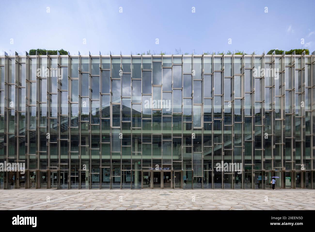 Ewha Women's University, new campus building by Dominique Perrault ...