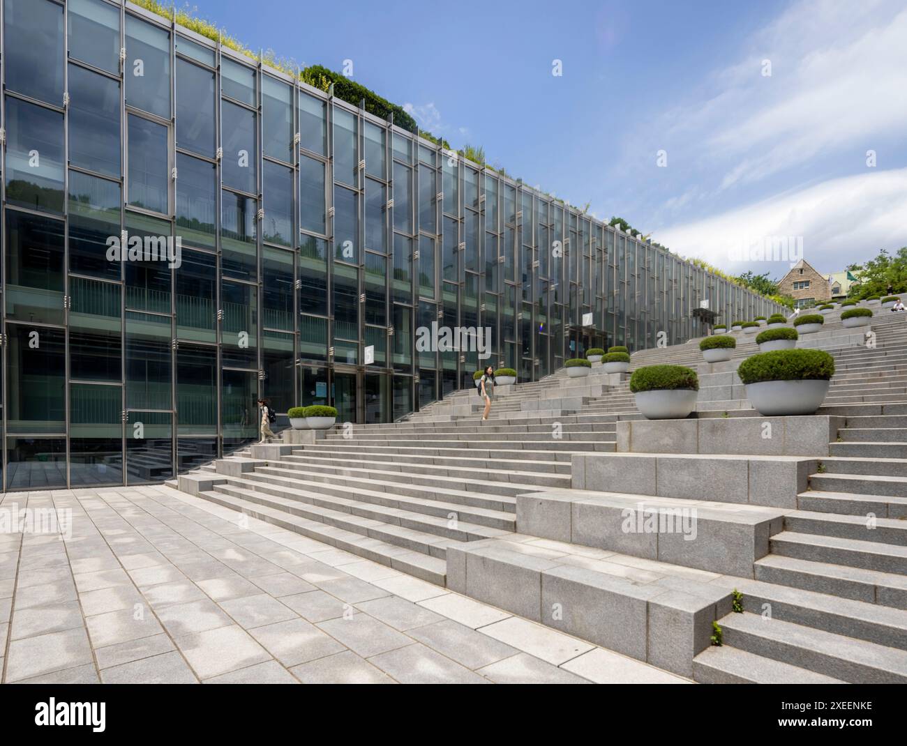 Ewha Women's University, new campus building by Dominique Perrault ...