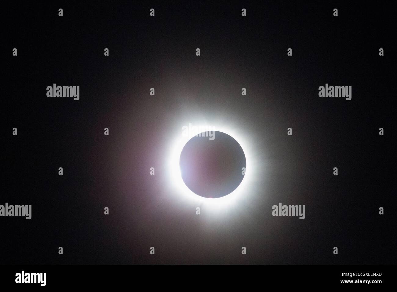 Image of the solar eclipse 2024 hi-res stock photography and images - Alamy