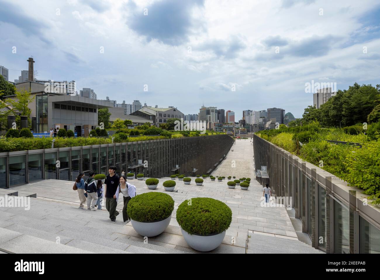Ewha Womens University New Campus Building By Dominique Perrault