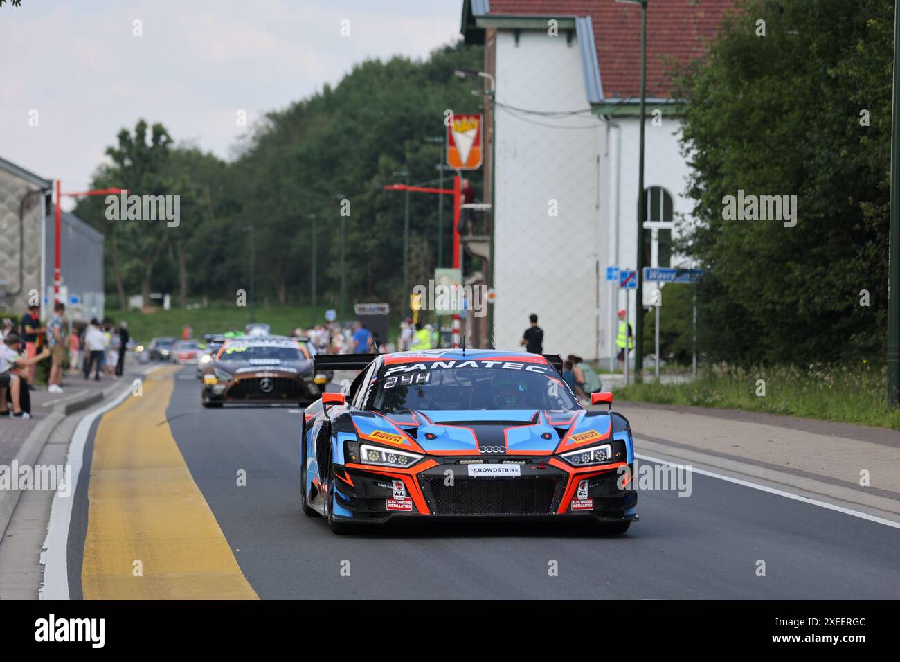 Dennis LIND (DNK) / Jan HEYLEN (USA) / Simon GACHET (FRA), #28, Audi R8 ...