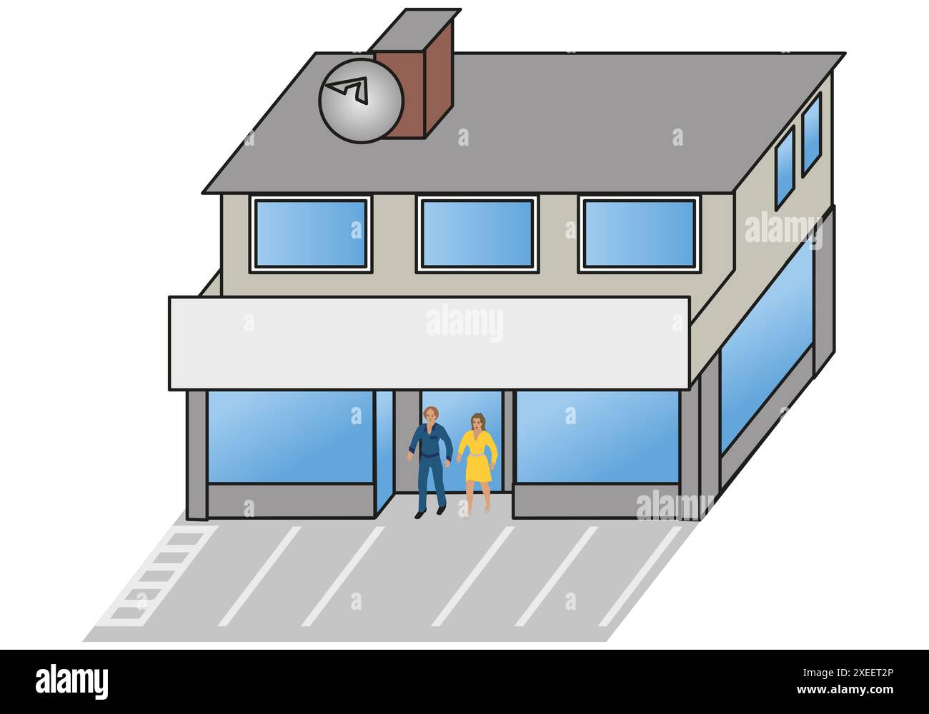 ISO residential and commercial building Stock Photo - Alamy