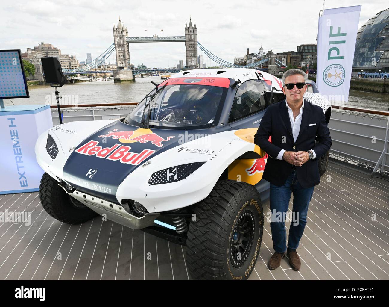 EDITORIAL USE ONLY Alejandro Agag, founder and CEO Extreme H, unveils ...