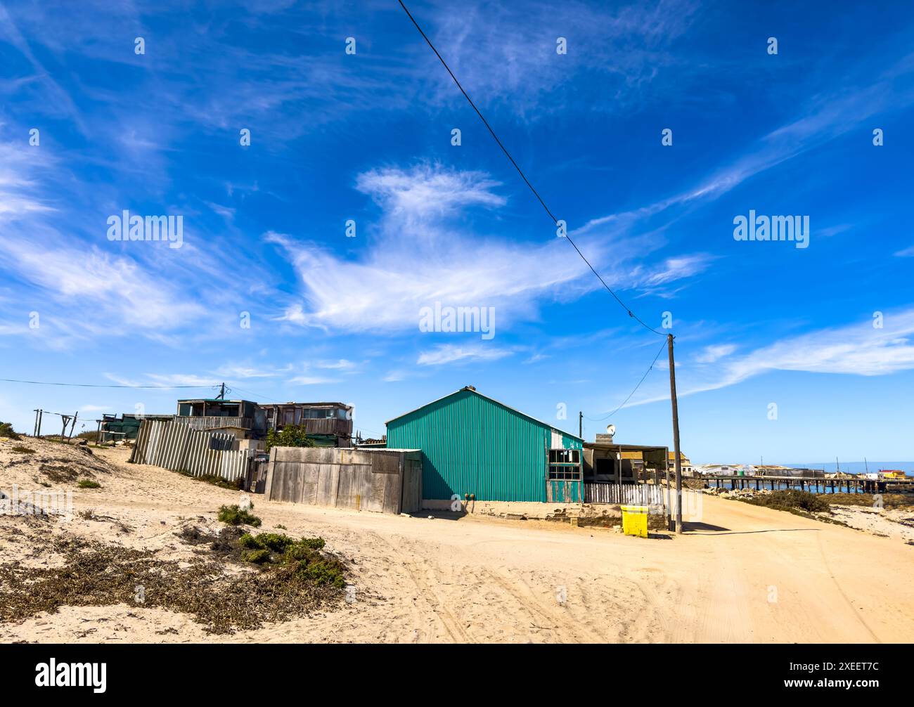 Coastal scenes in Port Nolloth, South Africa Stock Photo - Alamy