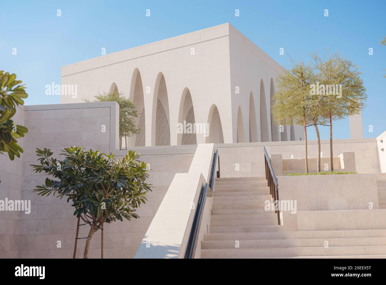 Abu Dhabi, United Arab Emirates - January 13 2024 : The Mosque at the ...