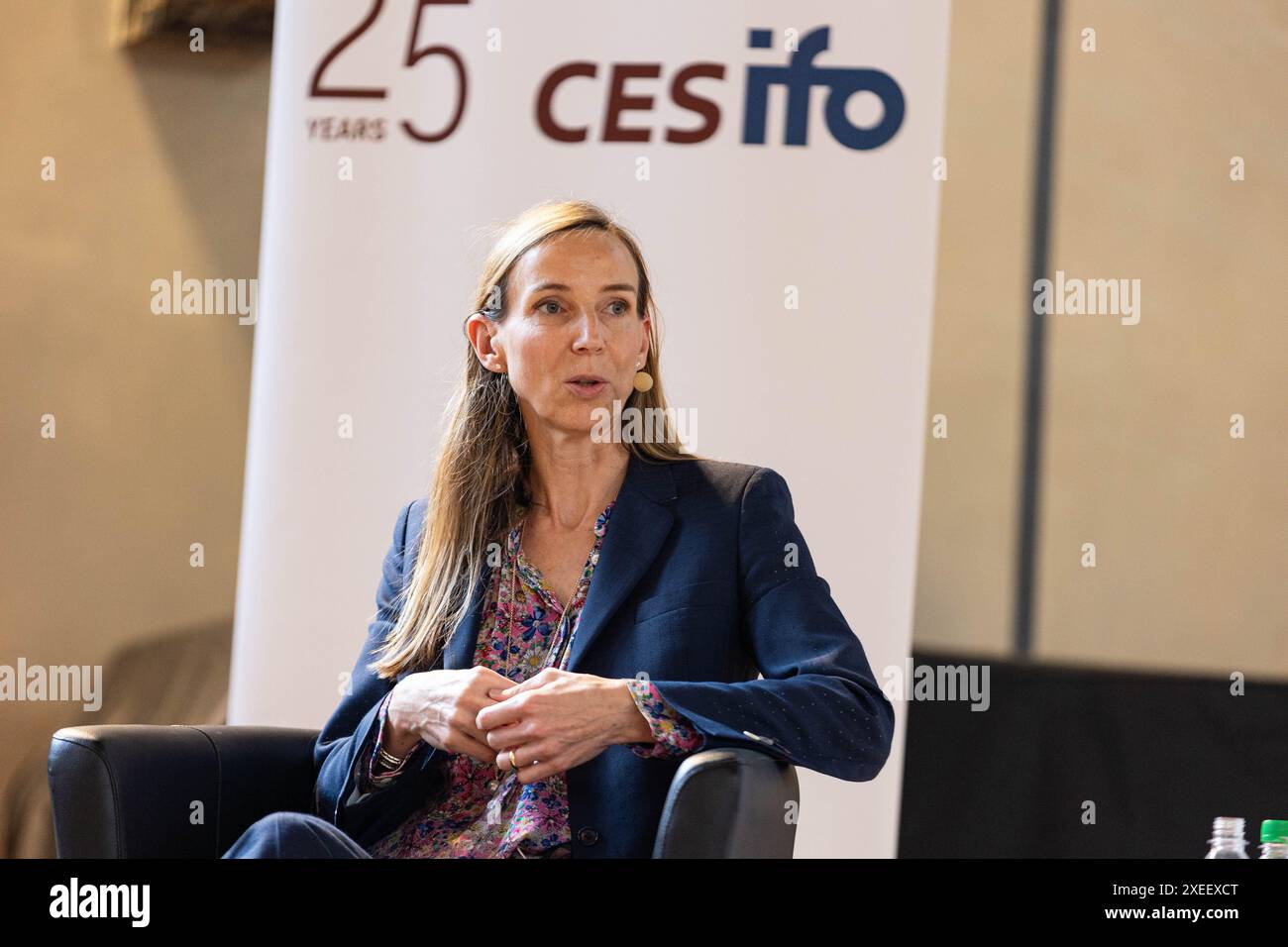 Simone Bagel-Trah, Henkel, at the ifo annual assembly for the 75th ...