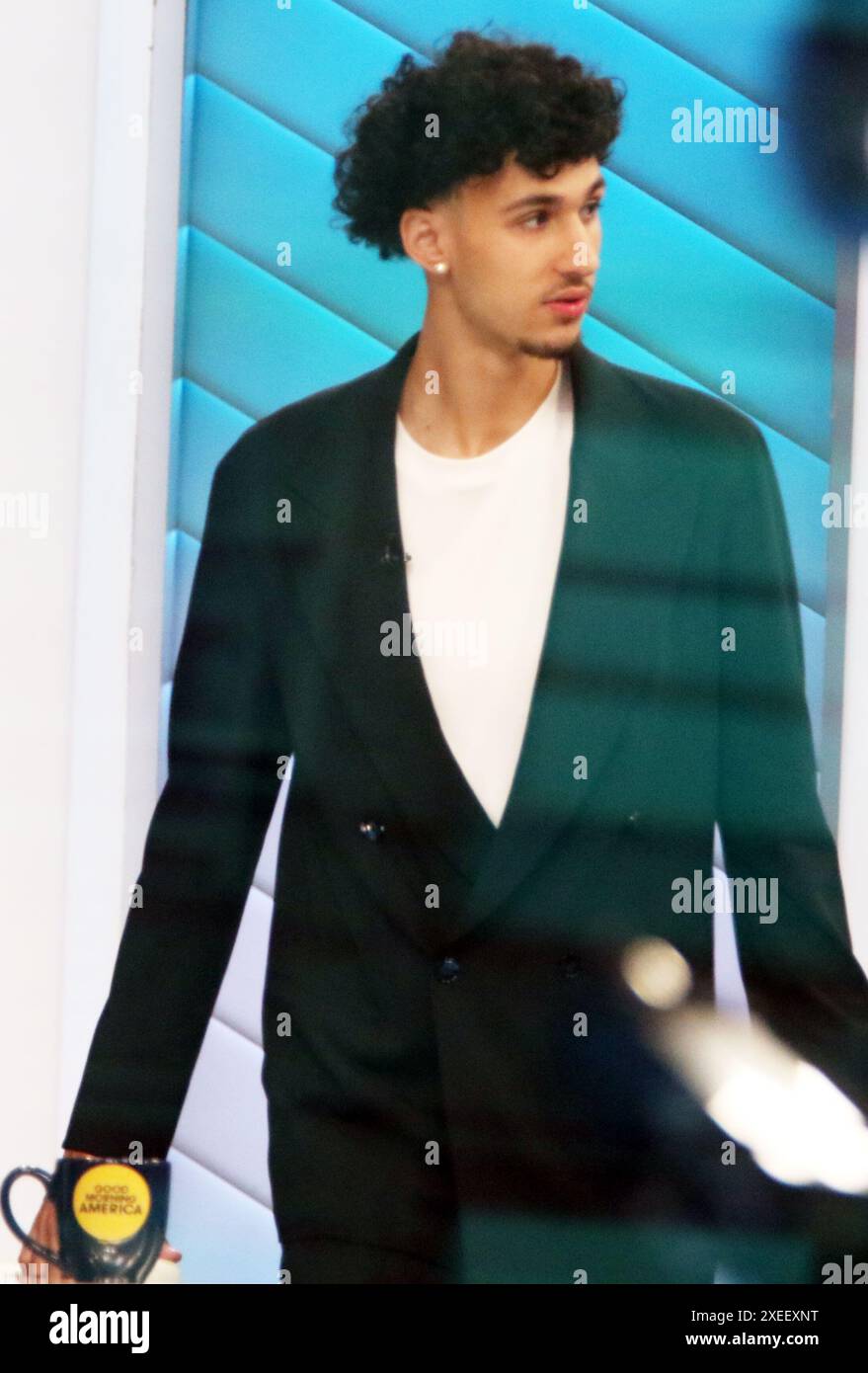 June 27, 2024 Zacharie Risacher 19 year- old Frenchman on Good Morning ...