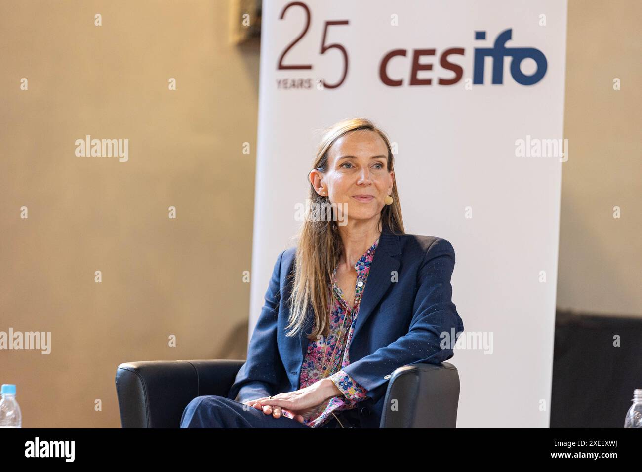 Munich, Germany. 27th June, 2024. Simone Bagel-Trah, Henkel, at the ifo ...