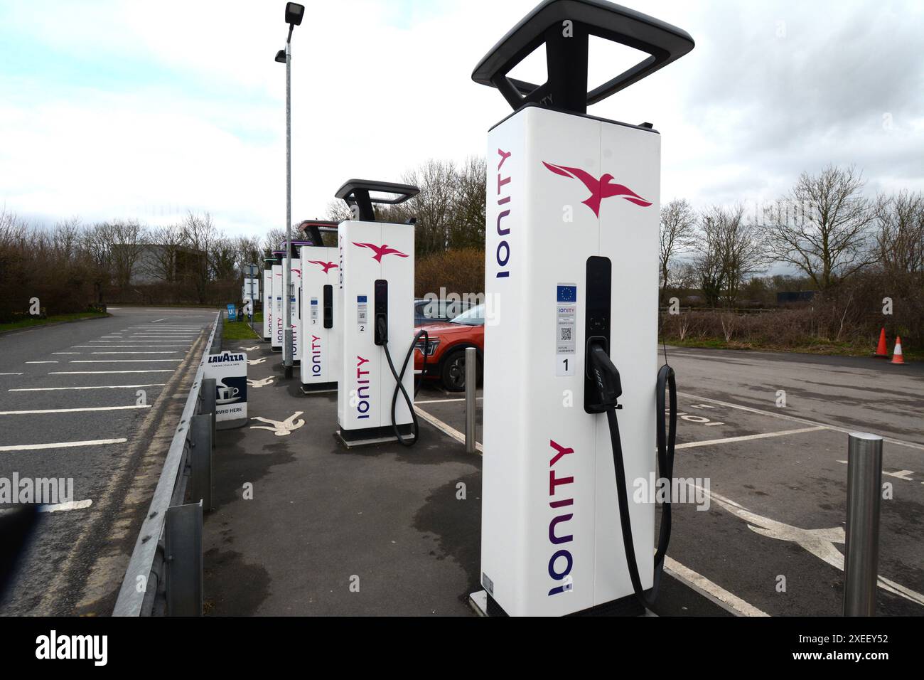 Electric vehicle charger chargers Stock Photo - Alamy