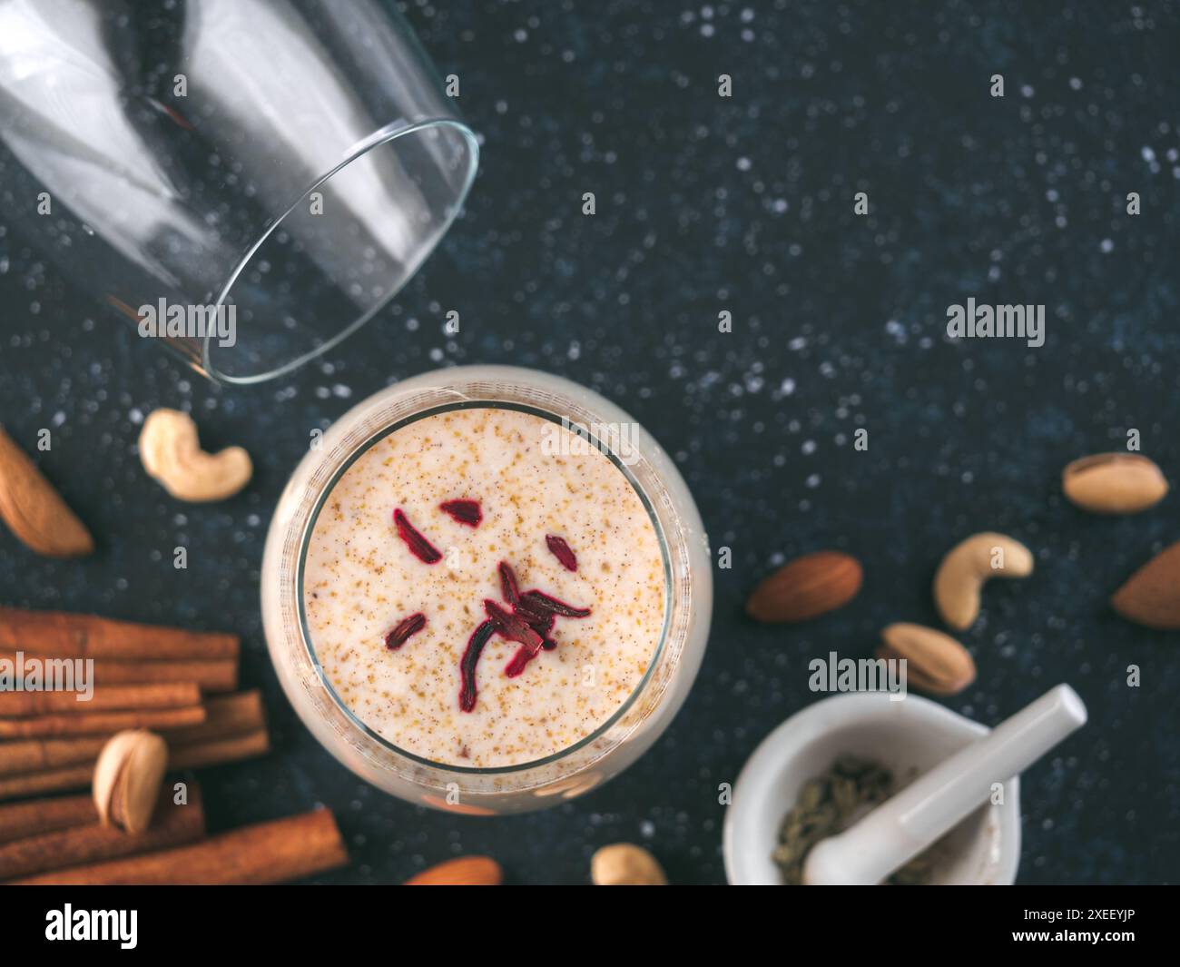 Thandai glass hi-res stock photography and images - Alamy