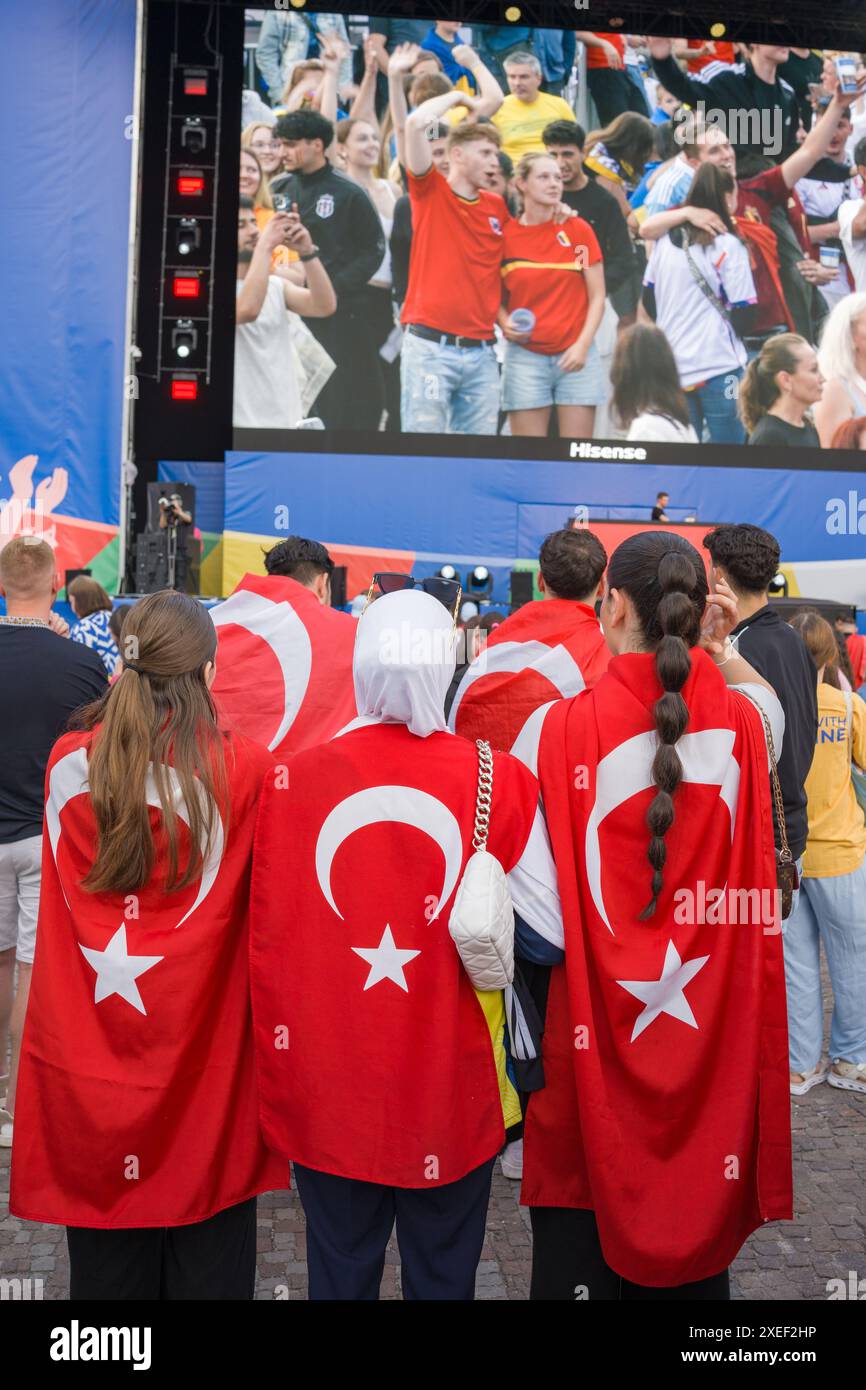 Turkey fans euro 2024 hi-res stock photography and images - Alamy