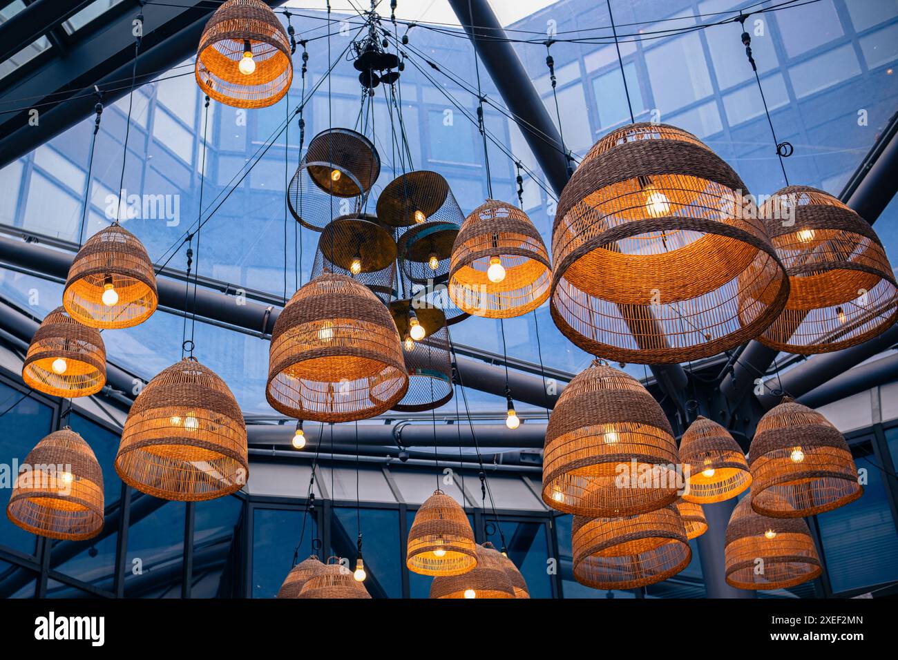Interior modern hall lamps hi-res stock photography and images - Alamy
