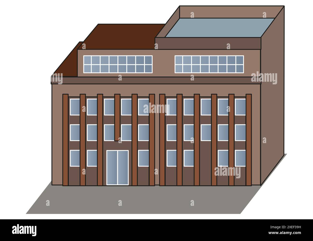 ISO administration building Stock Photo - Alamy