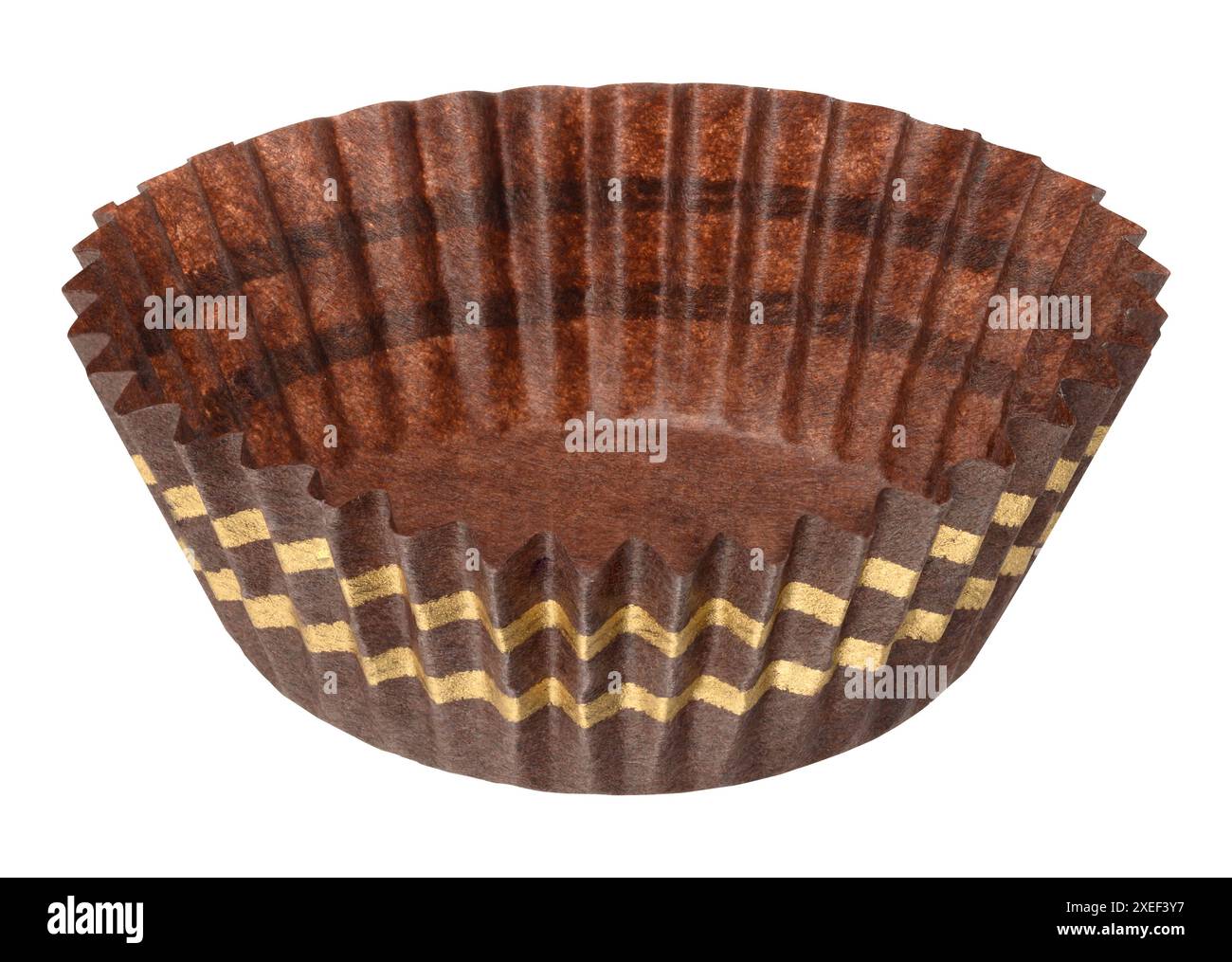 Empty paper round candy wrapper on isolated background Stock Photo - Alamy