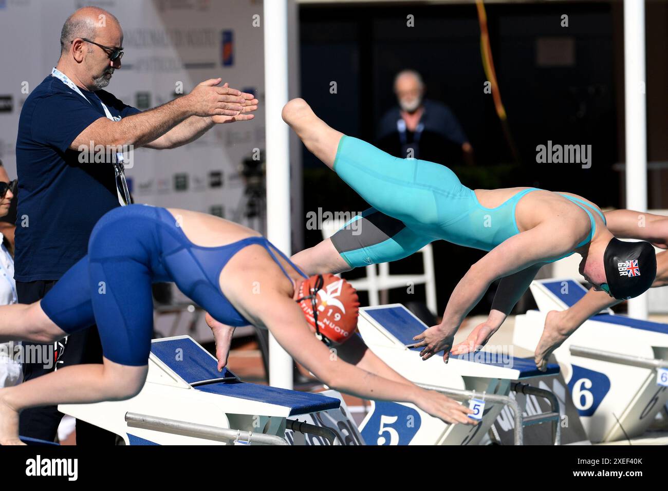 Alice Tai of Great Britain competes in the FINP (italian paralympic ...