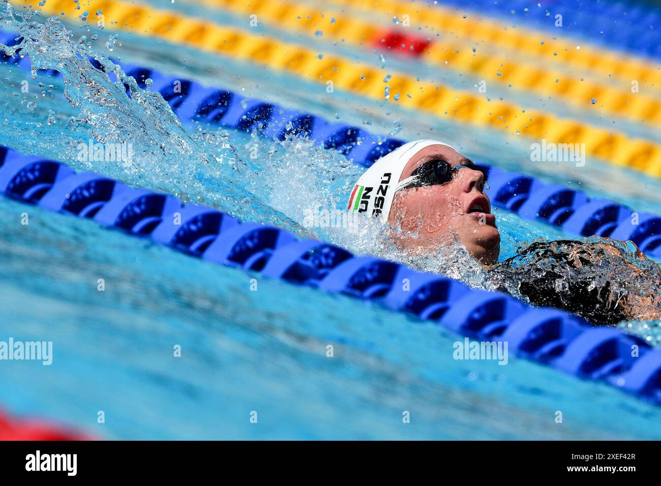Katinka Hosszu of Hungary competes in the 400m Individual Medley Women ...