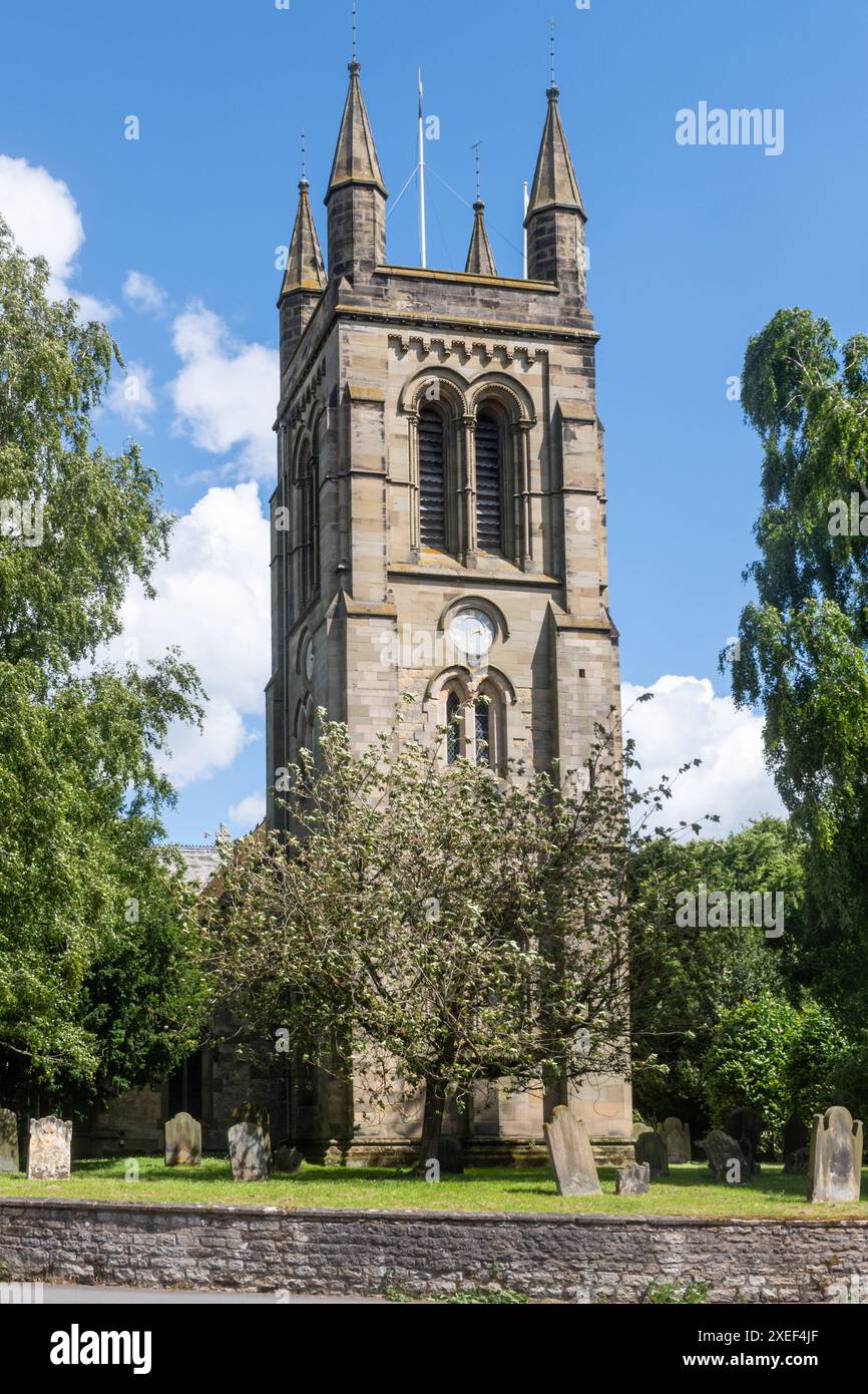 All Saint's Church in Helmsley, a town in the North York Moors National ...