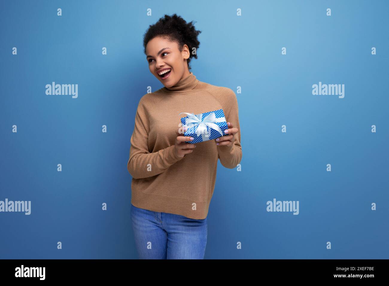 Portrait cheerful dark skin hi-res stock photography and images - Alamy