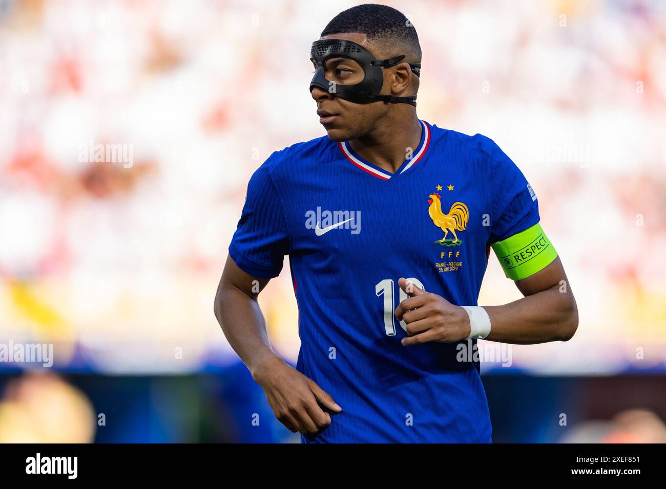 Kylian Mbappe of France seen during the UEFA EURO 2024 group stage ...