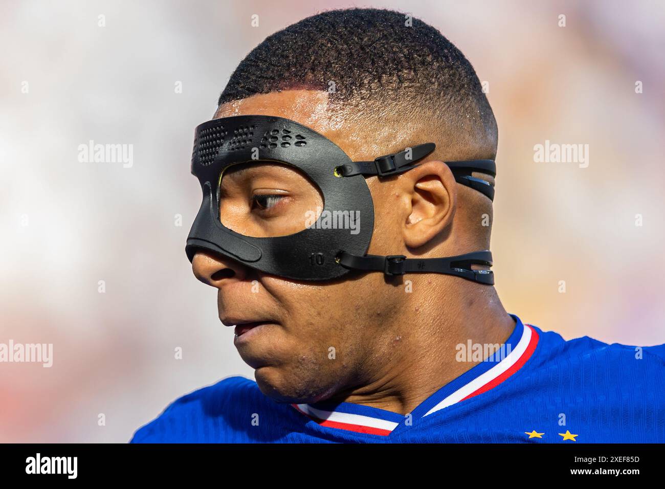 Kylian Mbappe of France seen during the UEFA EURO 2024 group stage ...