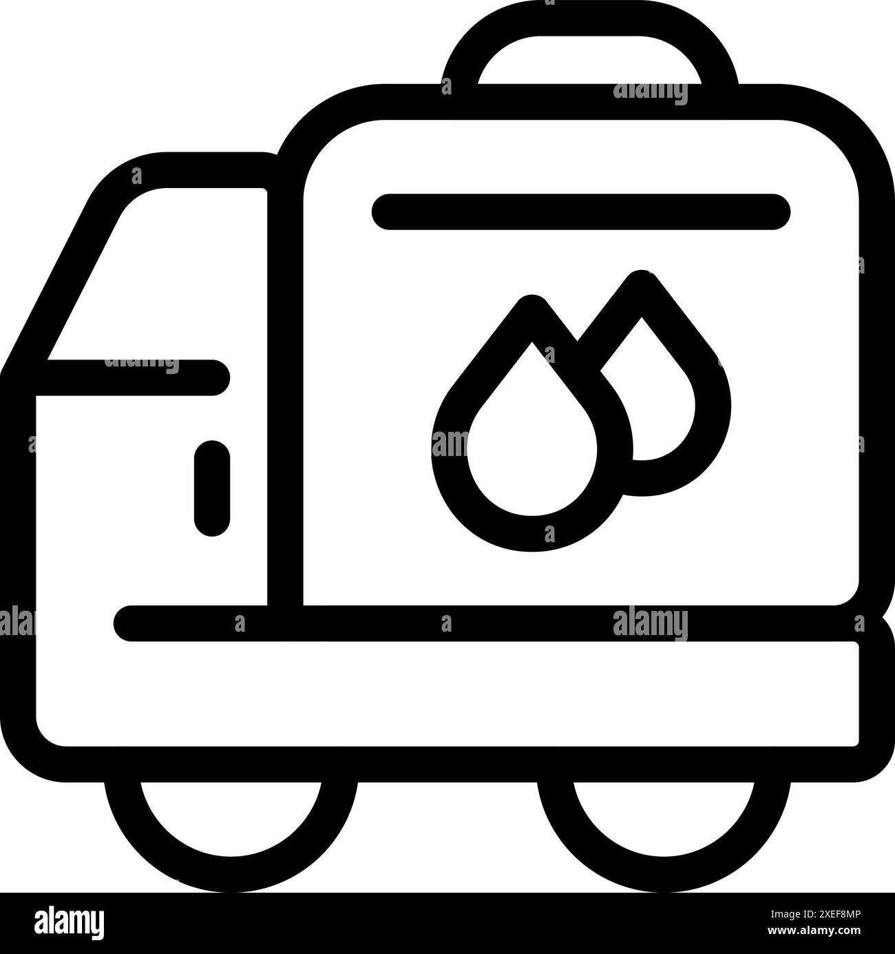 Delivering clean fresh water Stock Vector Images - Alamy