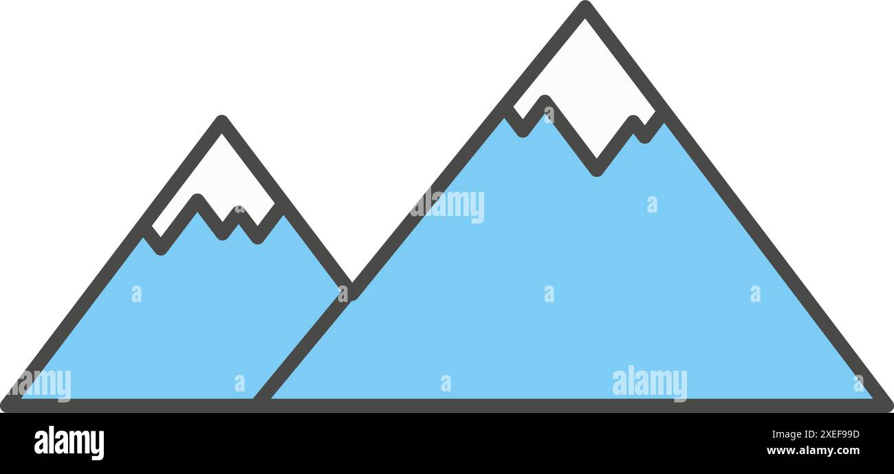 Ridge elevation Stock Vector Images - Alamy
