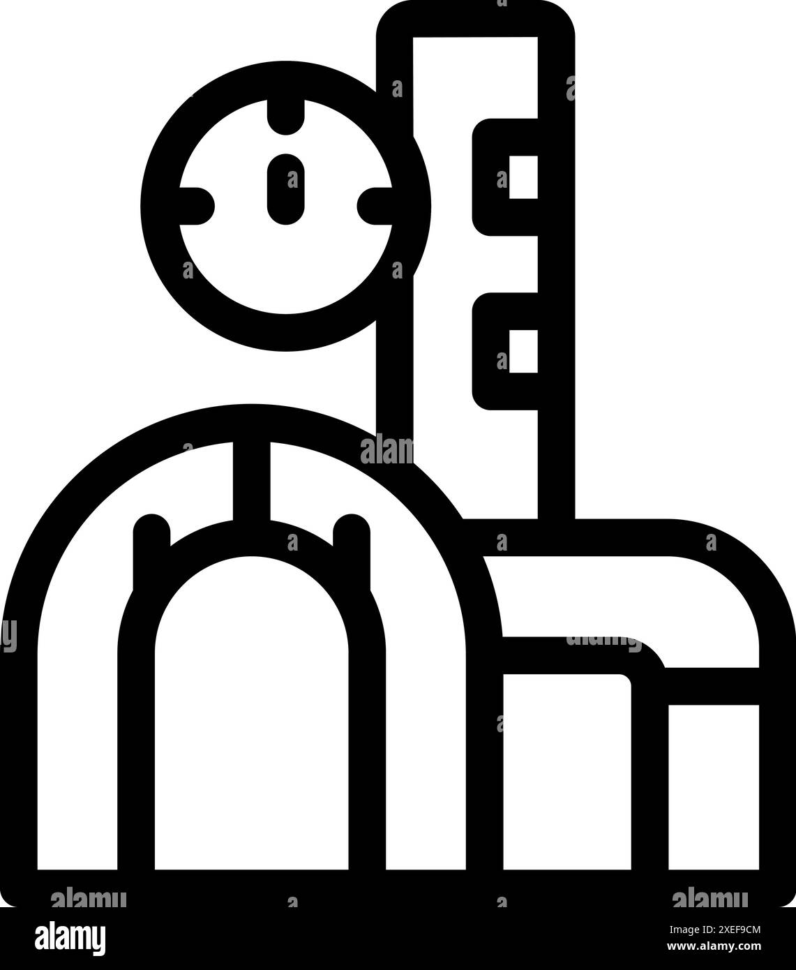 Underground bunker with ventilation system, providing safe shelter and ...