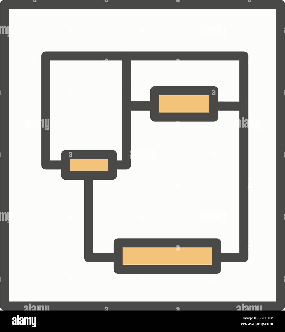 Floorplan icon hi-res stock photography and images - Alamy