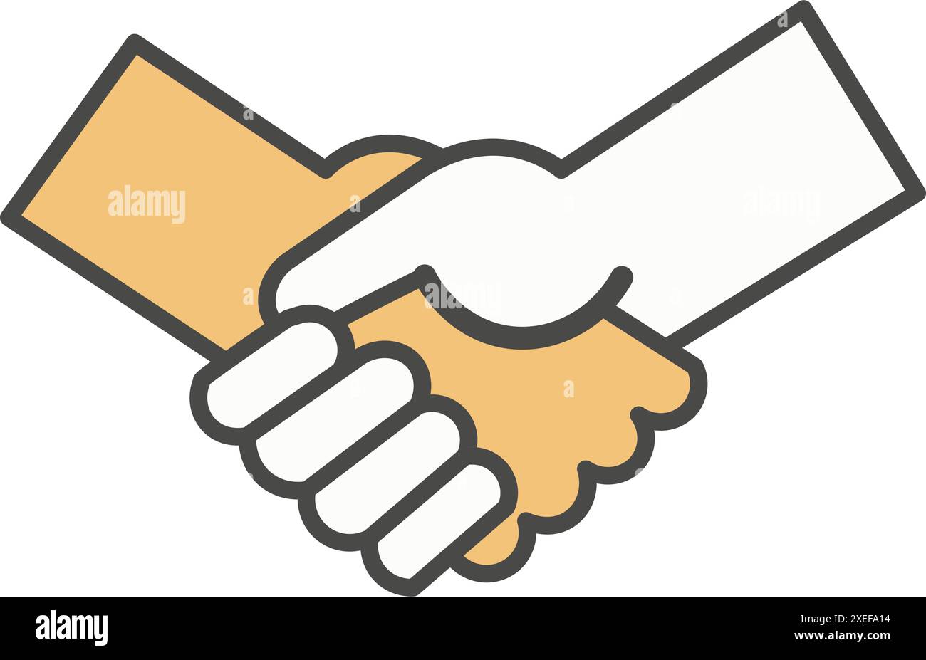 Handshake vector icon Stock Vector Image & Art - Alamy