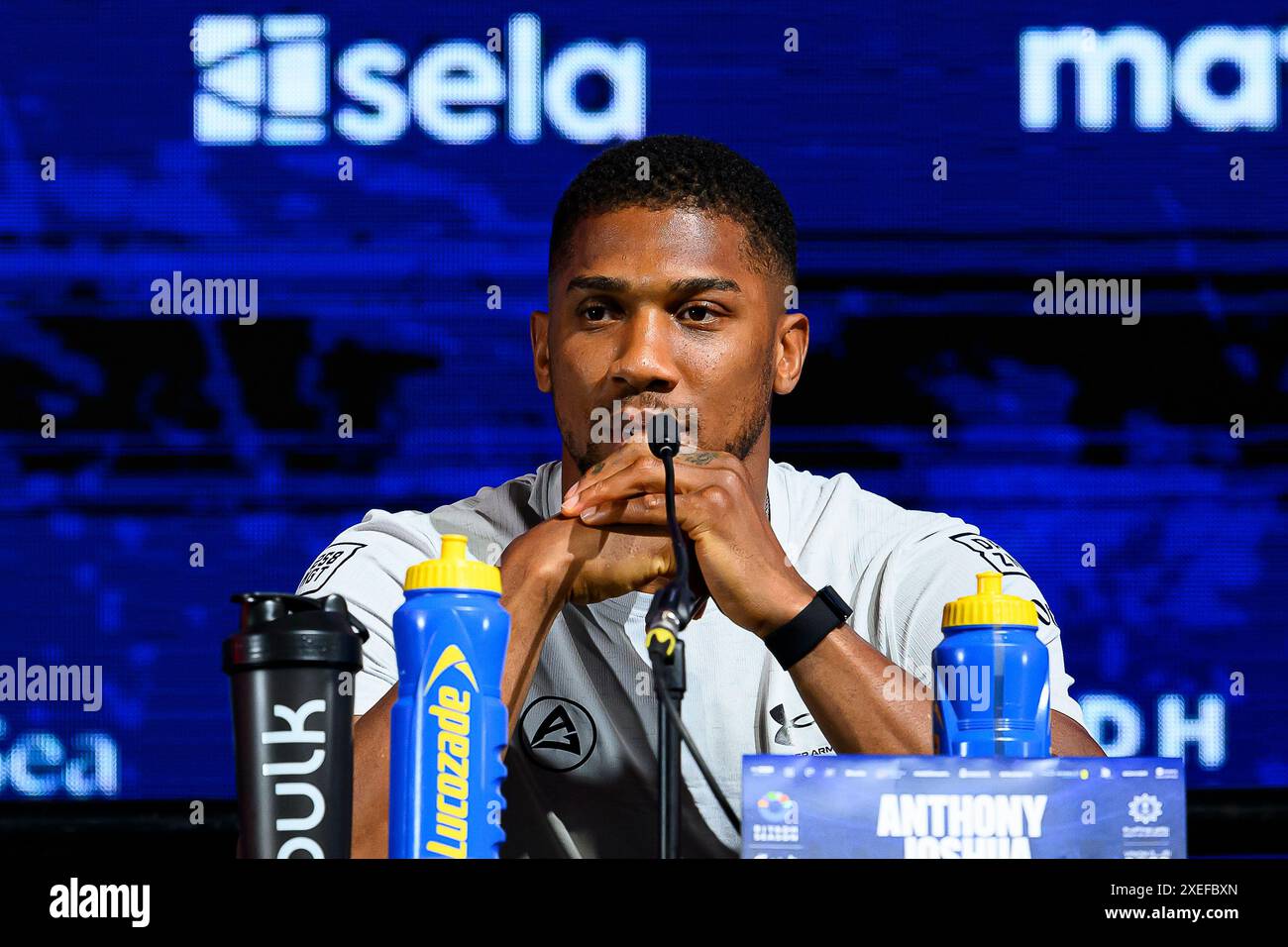 Matchroom and riyadh season press conference hi-res stock photography ...