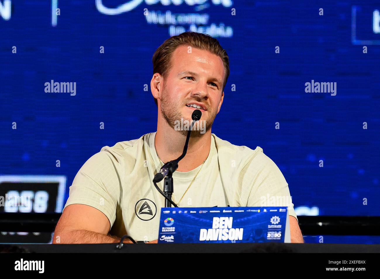 LONDON, UNITED KINGDOM. 26 Jun, 2024. Ben Davison during Queensberry ...