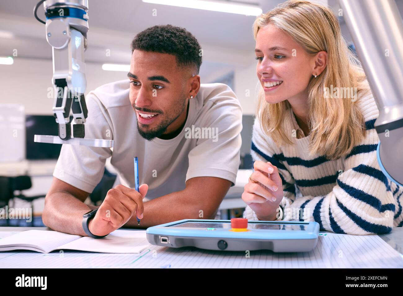 Black female student in stem class hi-res stock photography and images ...