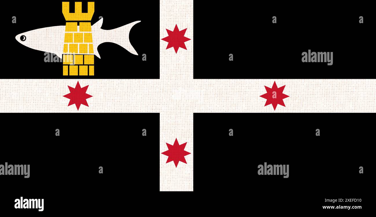 Australian South Sea Islanders flag. Illustration of Australian ...