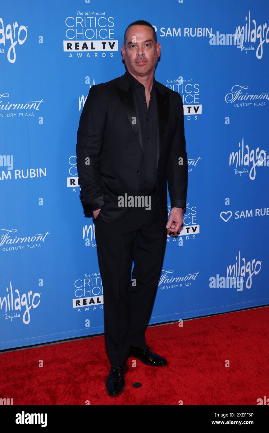 Adam Divello attends the 2024 Critics Choice Real TV Awards at Fairmont ...
